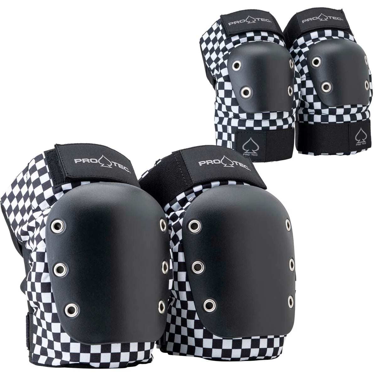 PRO TEC KNEE/ELBOW 2 PACK - CHECKER – Fresa's Skate Shop