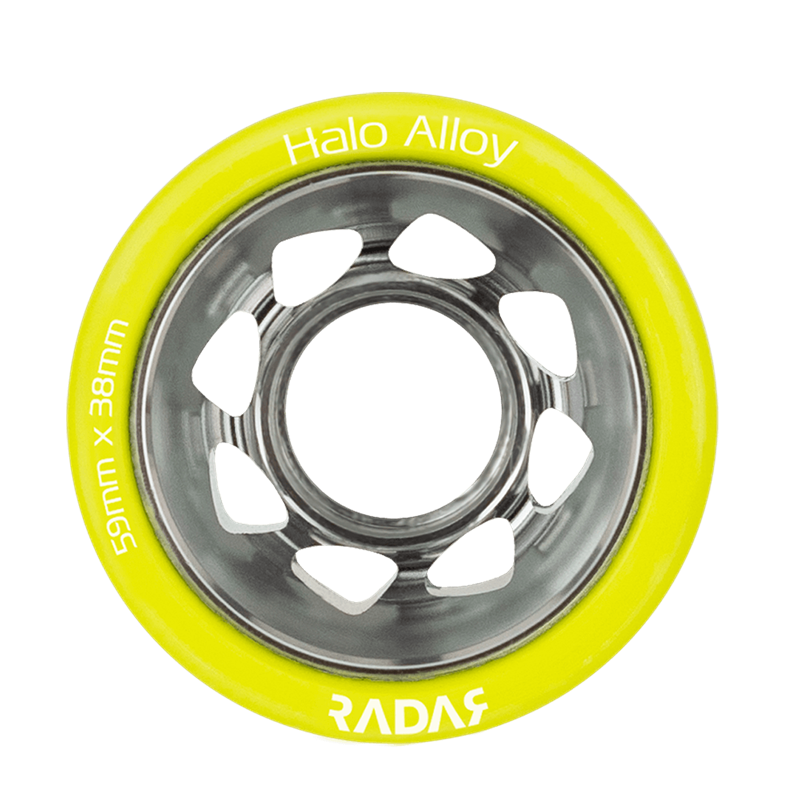 RADAR HALO ALLOY 91A HARDNESS WHEELS (8-PACK) – Fresa's Skate Shop